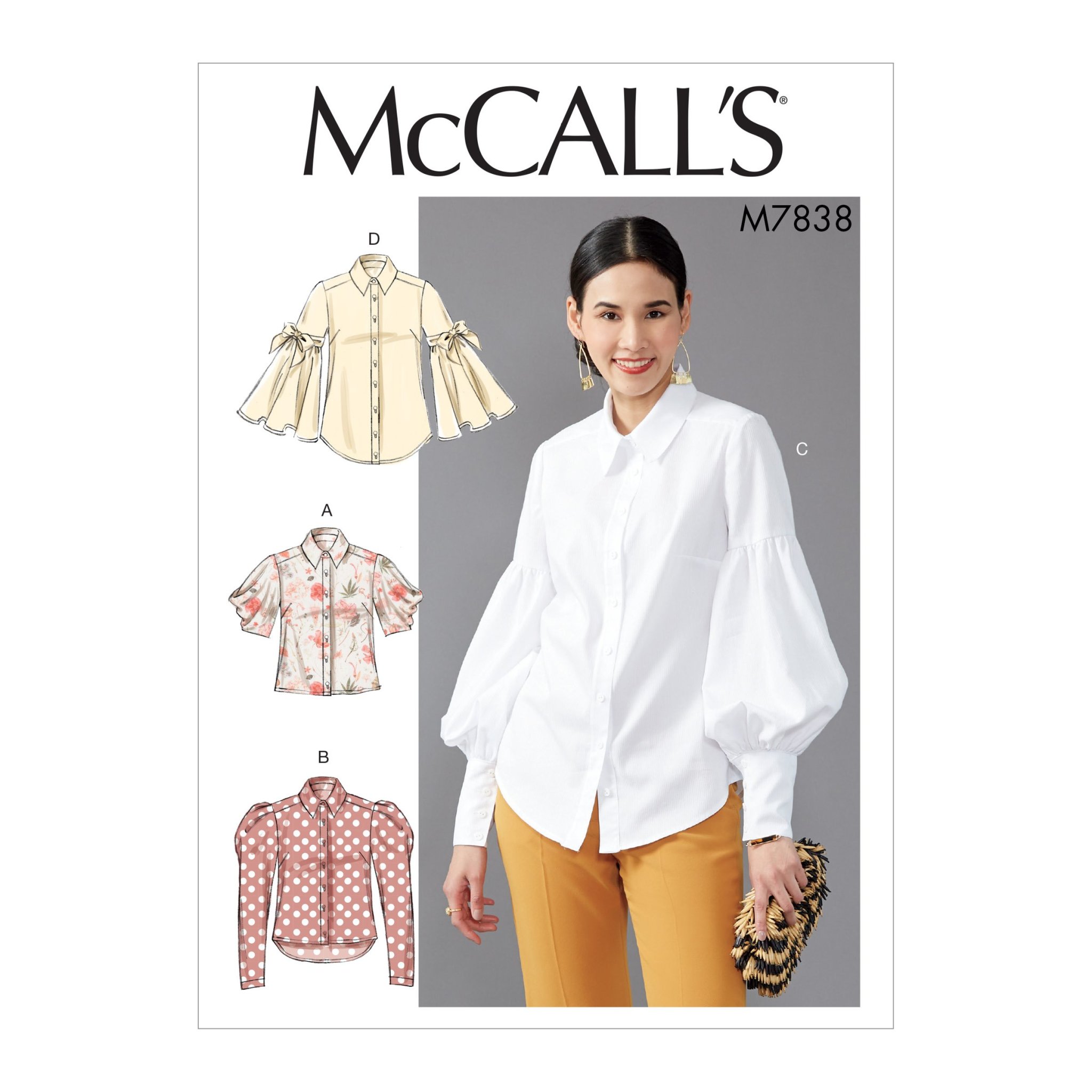 My first button down! McCall 7838 pattern review – RAVEN MAUREEN