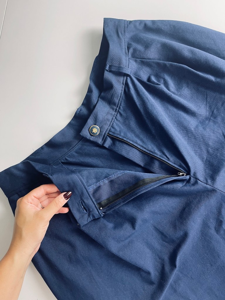 How to sew a fly front zipper on pants (step by step tutorial) – RAVEN ...